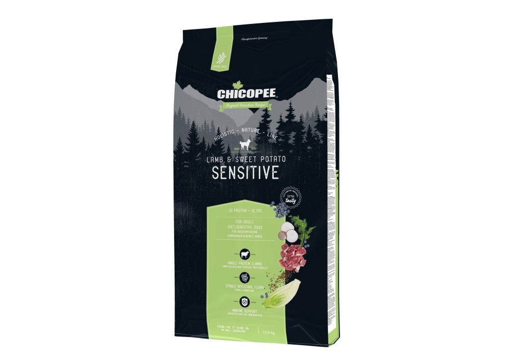 Chicopee HNL Sensitive Lamb & Sweet Potato koeratoit 12kg